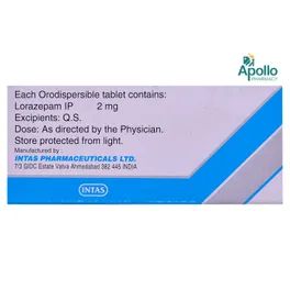 Lopez MD 2 Tablet | Uses, Side Effects, Price | Apollo Pharmacy