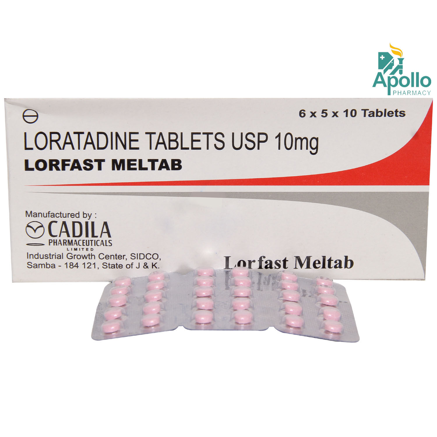 Lorfast Meltab Tablet 10's Price, Uses, Side Effects, Composition ...