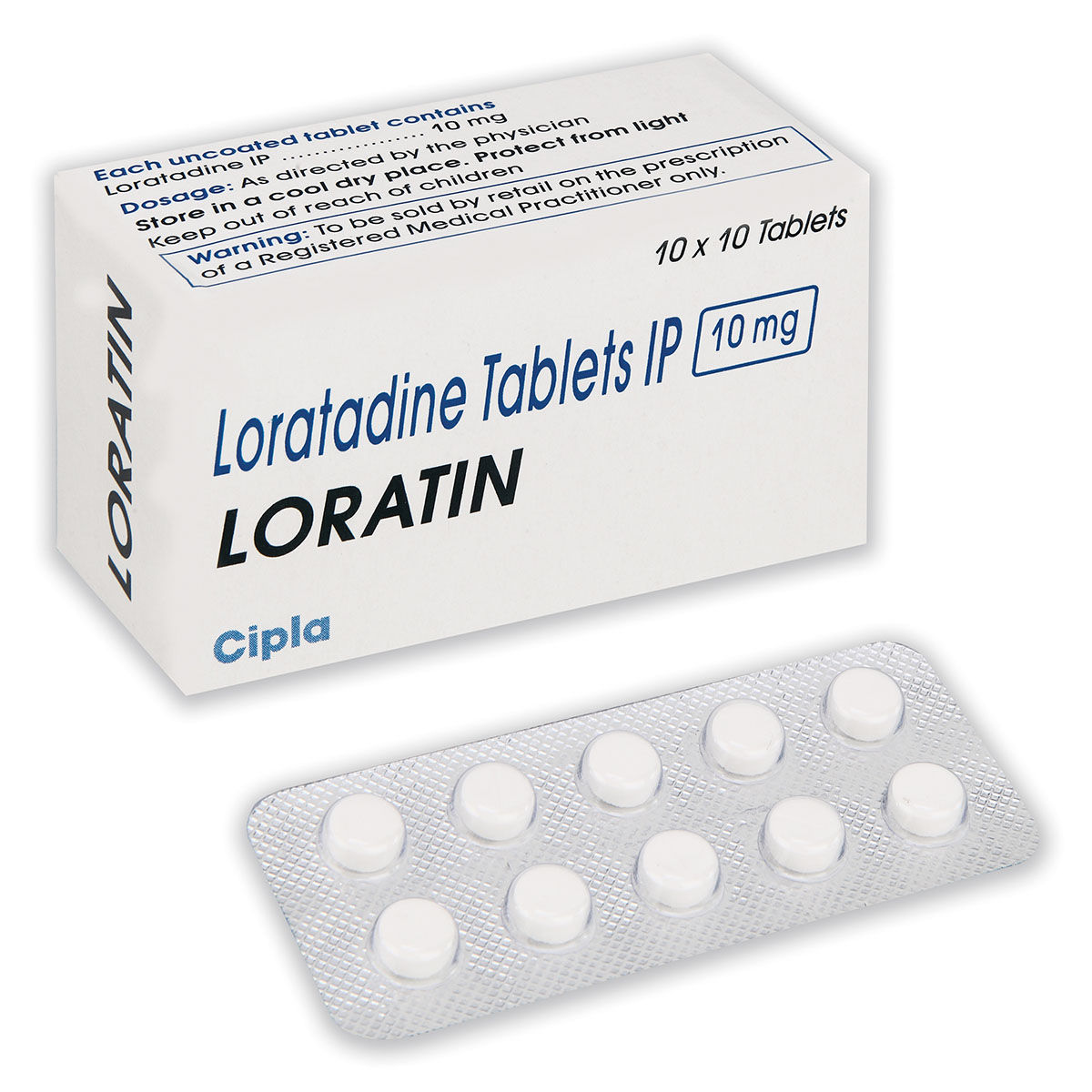 Loratin 10 mg Tablet | Uses, Side Effects, Price | Apollo Pharmacy