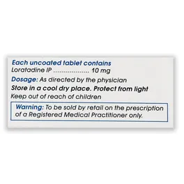 Loratin 10 mg Tablet | Uses, Side Effects, Price | Apollo Pharmacy