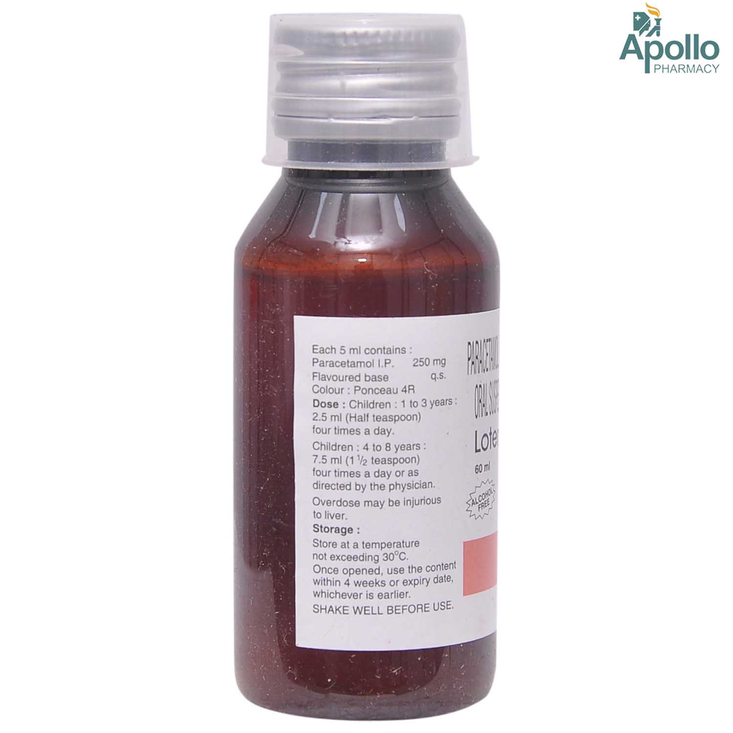 Lotemp Suspension 60 ml Price, Uses, Side Effects, Composition - Apollo ...
