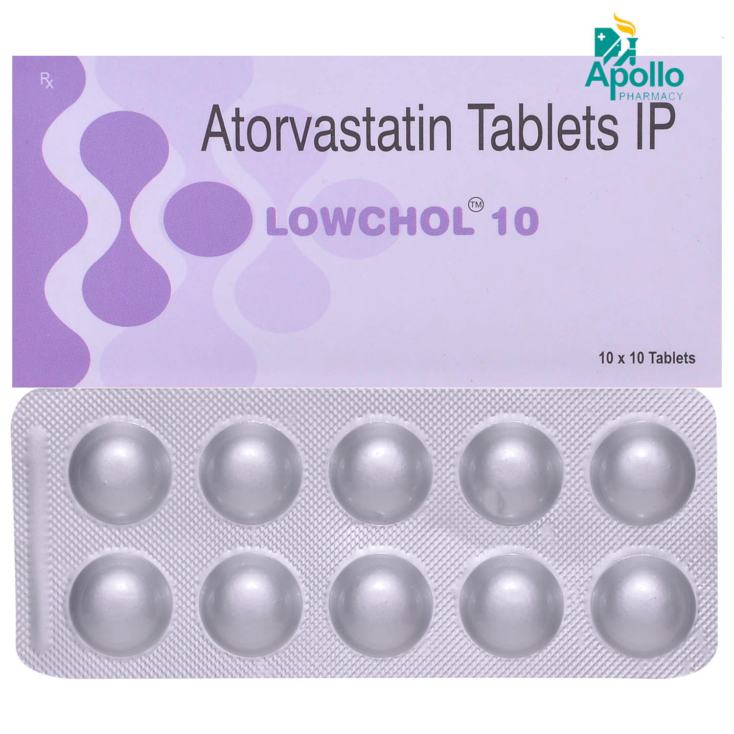 Lowchol 10 Tablet | Uses, Side Effects, Price | Apollo Pharmacy