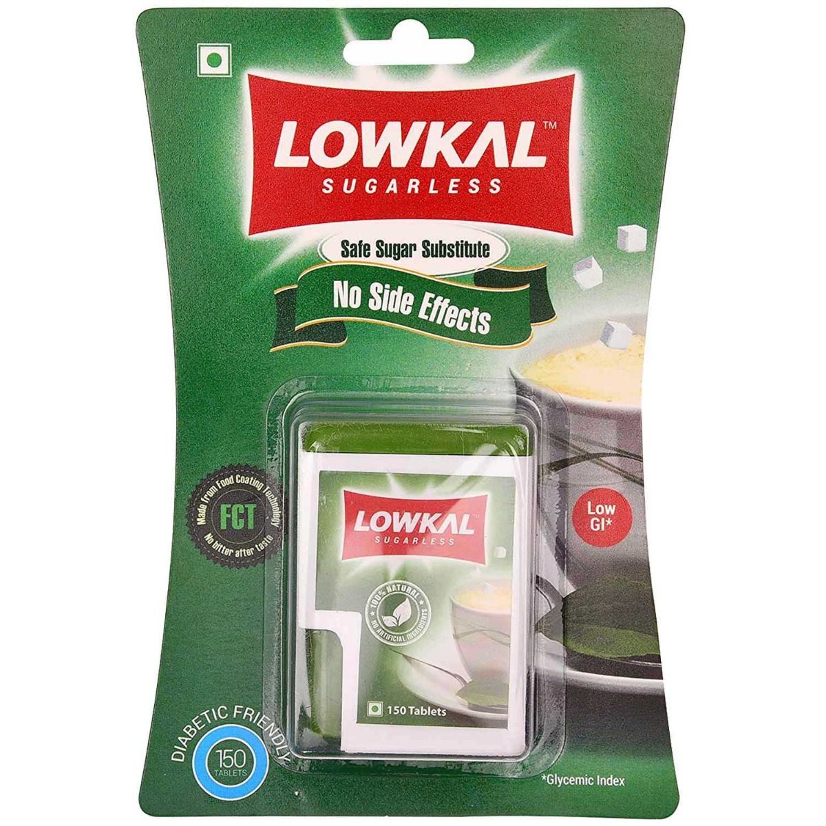 Lowkal Sugarless, 150 Tablets Price, Uses, Side Effects, Composition ...