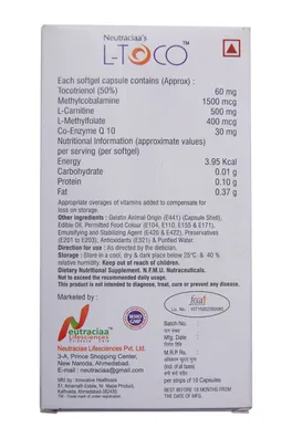 L-Toco Capsule | Uses, Side Effects, Price | Apollo Pharmacy