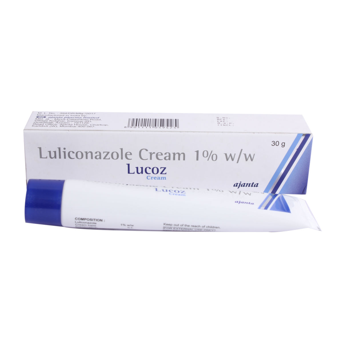Lucoz Cream 30 gm Price, Uses, Side Effects, Composition - Apollo Pharmacy