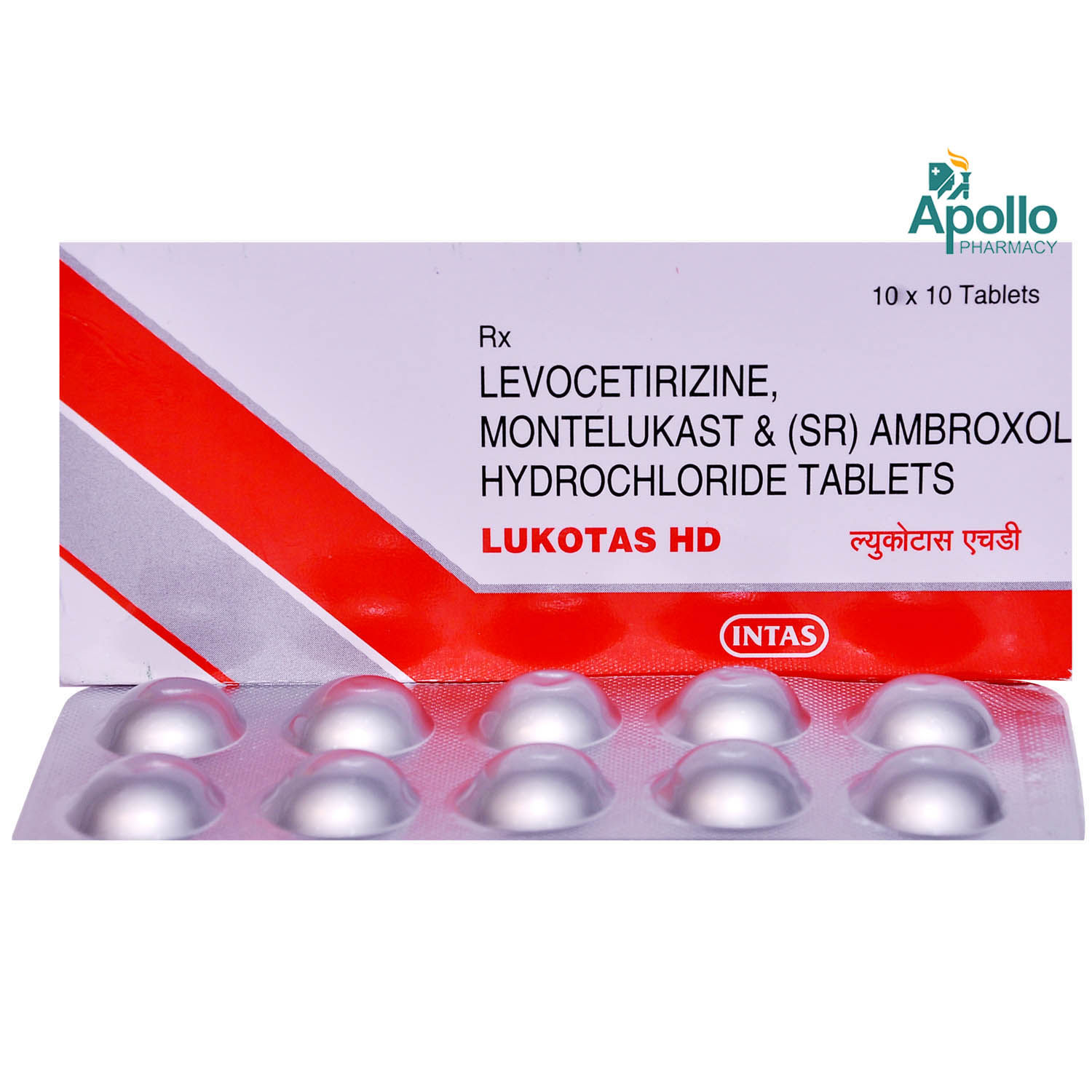 Lukotas HD Tablet 10's Price, Uses, Side Effects, Composition - Apollo ...