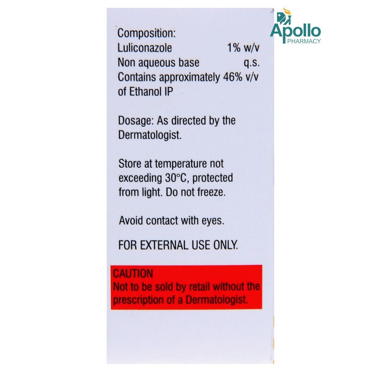 Lulifin Lotion | Uses, Side Effects, Price | Apollo Pharmacy