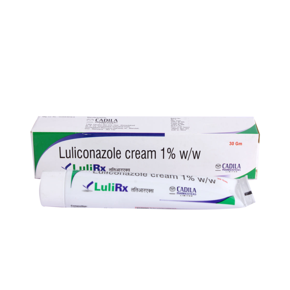 Lulirx 1%W/W Cream 30gm Price, Uses, Side Effects, Composition - Apollo ...