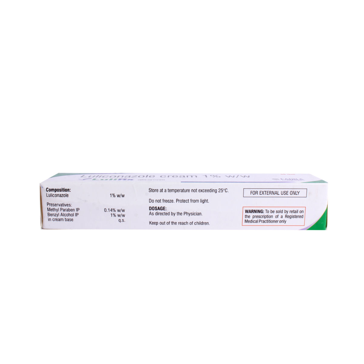 Lulirx 1%W/W Cream 30gm Price, Uses, Side Effects, Composition - Apollo ...
