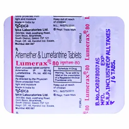 Lumerax 80 Tablet | Uses, Side Effects, Price | Apollo Pharmacy