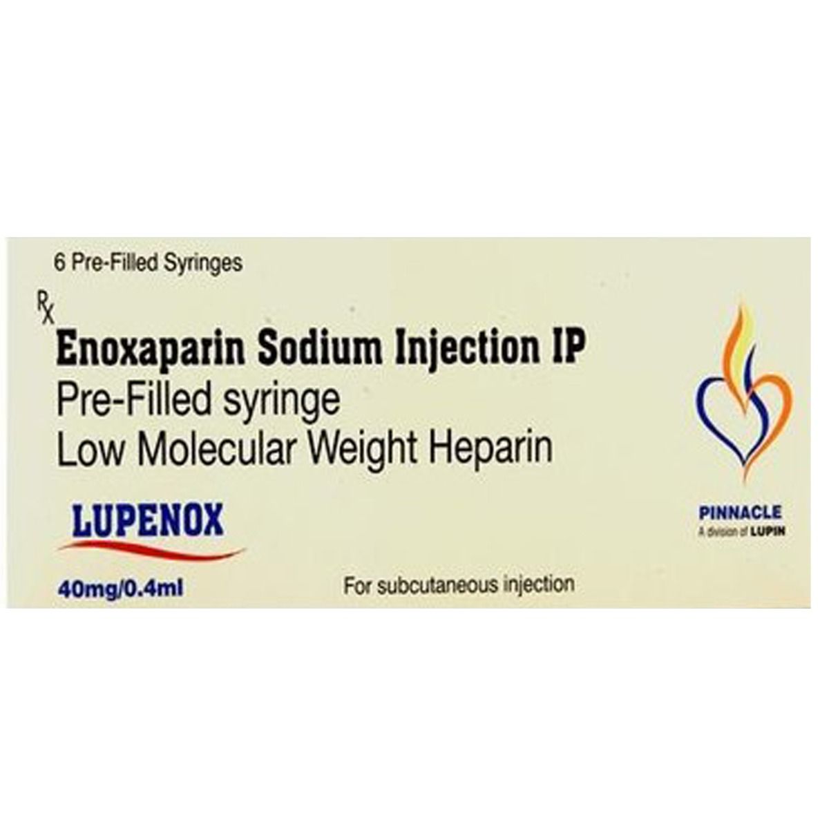 Lupenox 40 mg Injection 0.4 ml Price, Uses, Side Effects, Composition ...