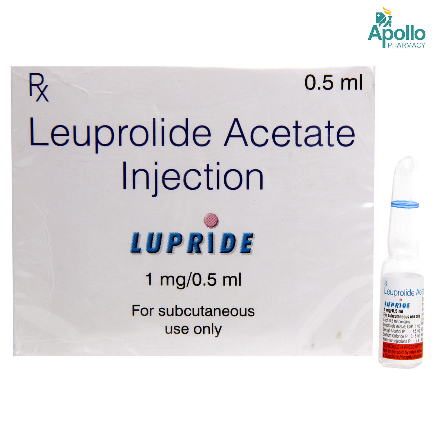 Lupride Injection | Uses, Side Effects, Price | Apollo Pharmacy