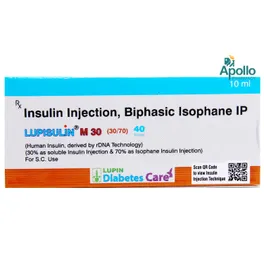 Lupisulin M 30 40IU/ml Injection | Uses, Side Effects, Price | Apollo ...
