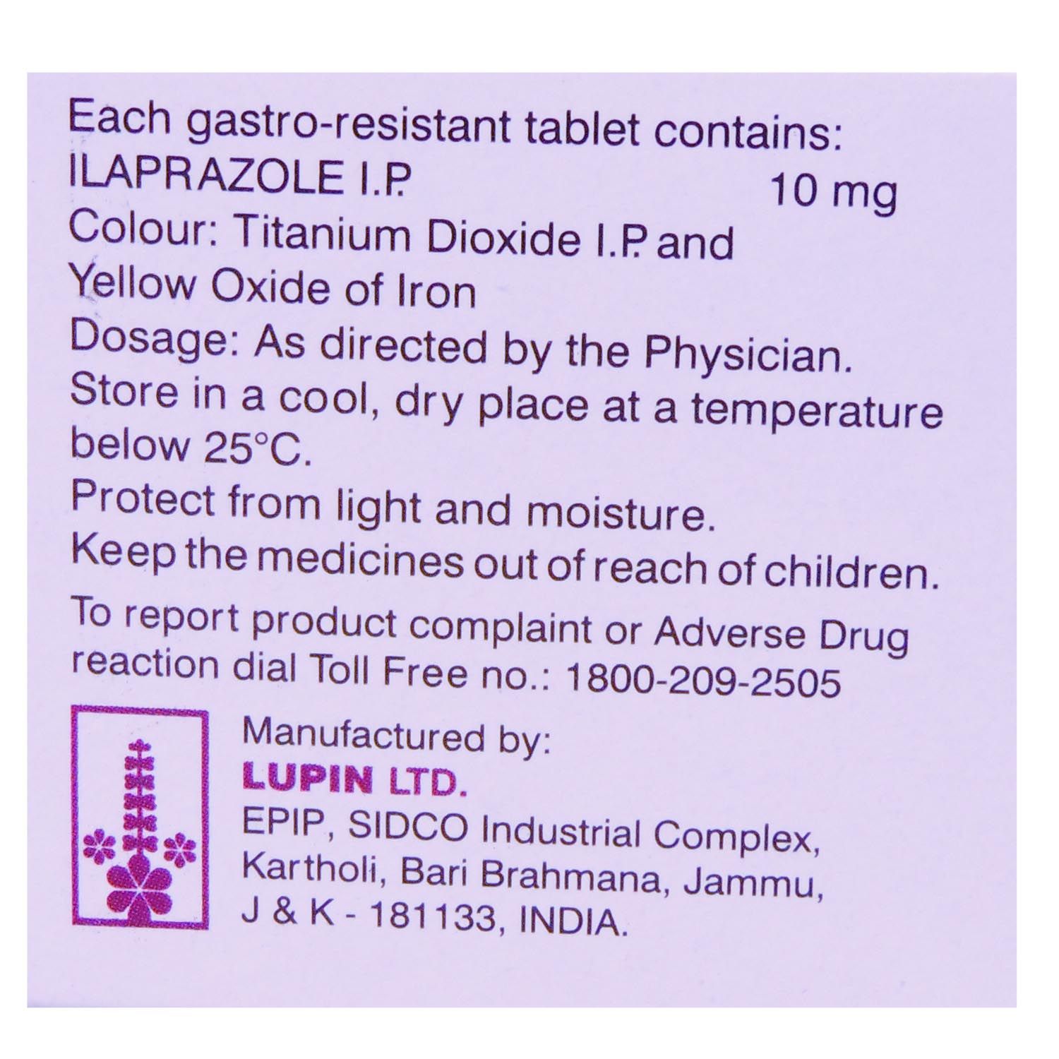 Lupila 10 Tablet 10's Price, Uses, Side Effects, Composition - Apollo ...
