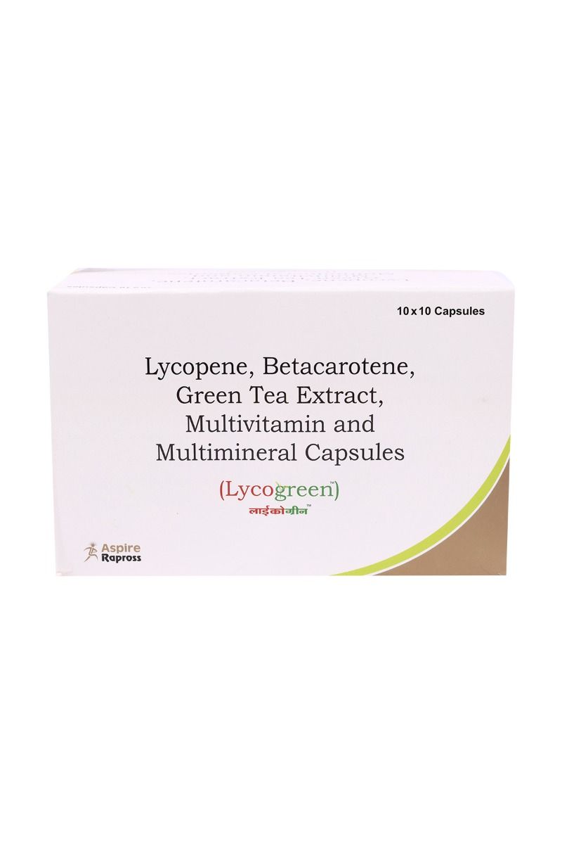 Lycogreen Capsule 10's Price, Uses, Side Effects, Composition - Apollo ...