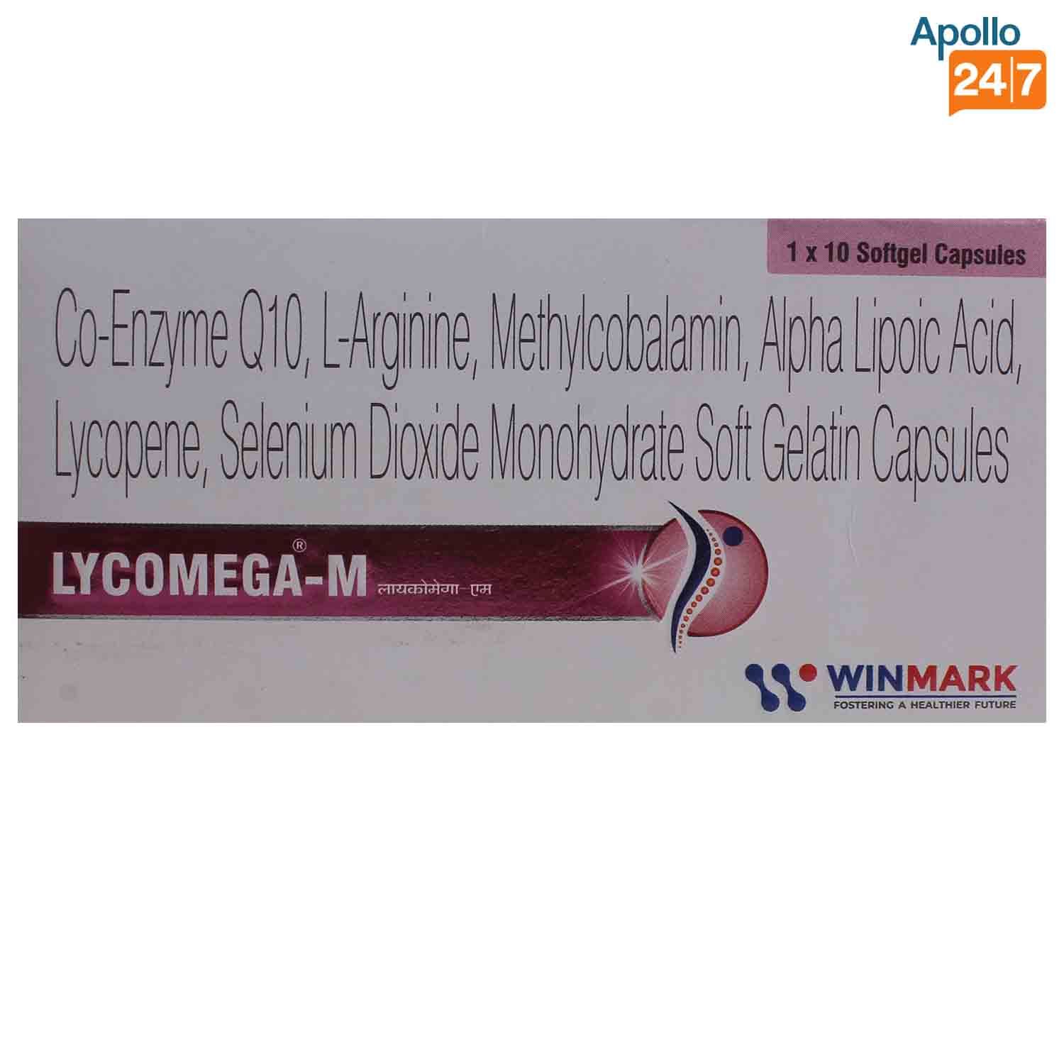Lycomega-M Capsule 10's Price, Uses, Side Effects, Composition - Apollo ...