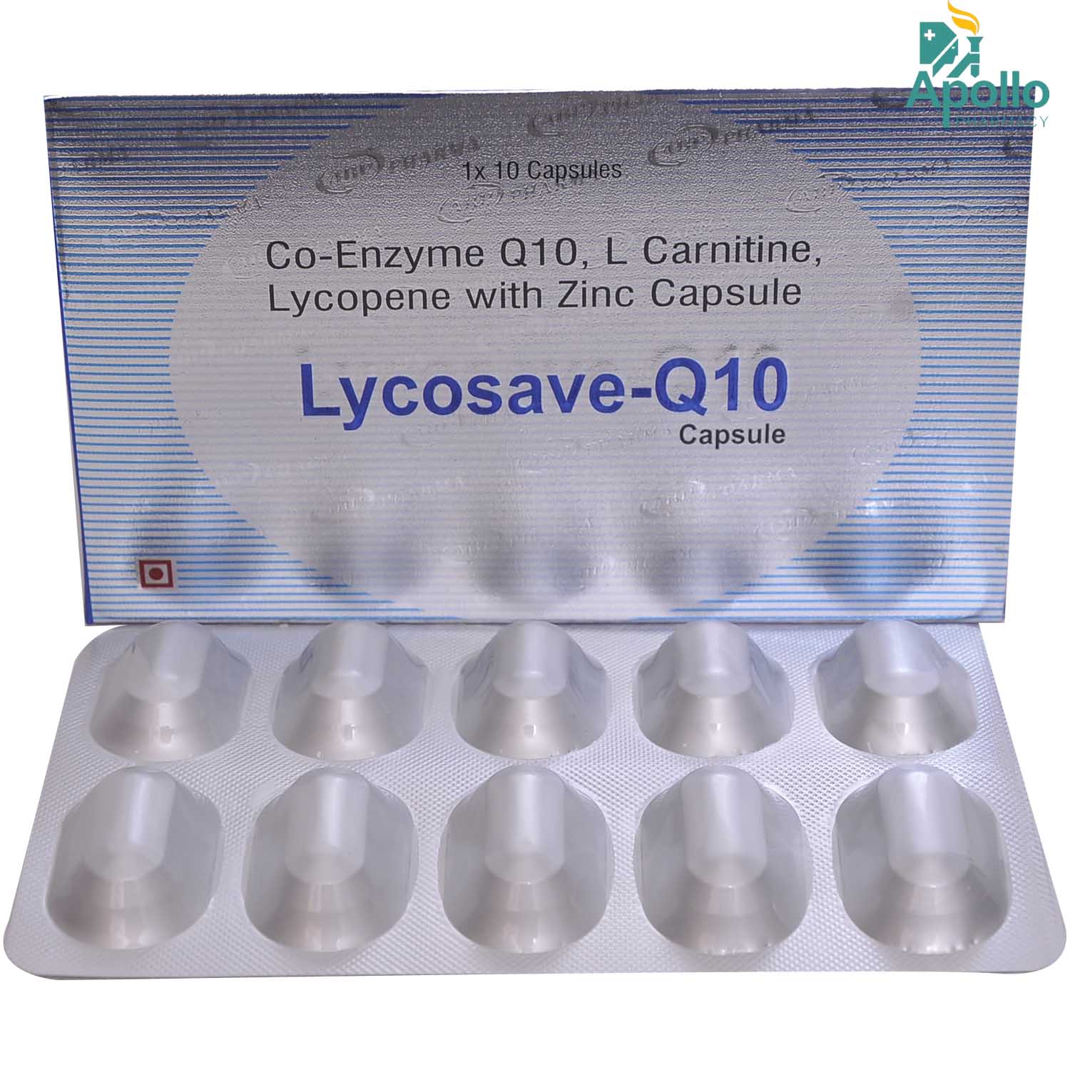 Lycosave-Q10 Capsule 10's Price, Uses, Side Effects, Composition ...