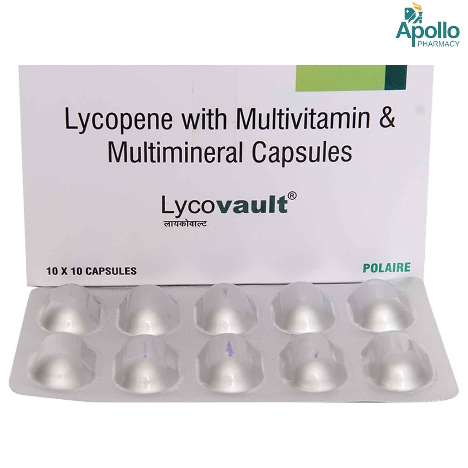 Lycovault Capsule 10's Price, Uses, Side Effects, Composition - Apollo ...