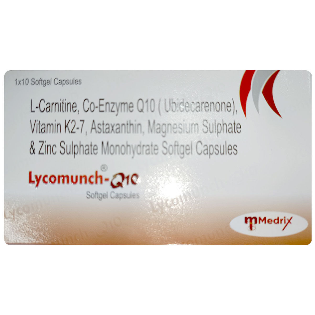 Buy Lycomunch-Q10 Softgel Capsule 10's | 19 Minutes Delivery | Apollo ...