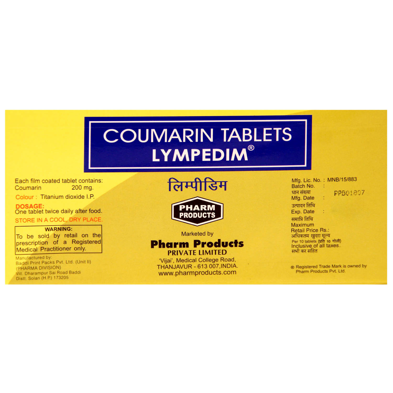 Lympedim Tablet | Uses, Side Effects, Price | Apollo Pharmacy