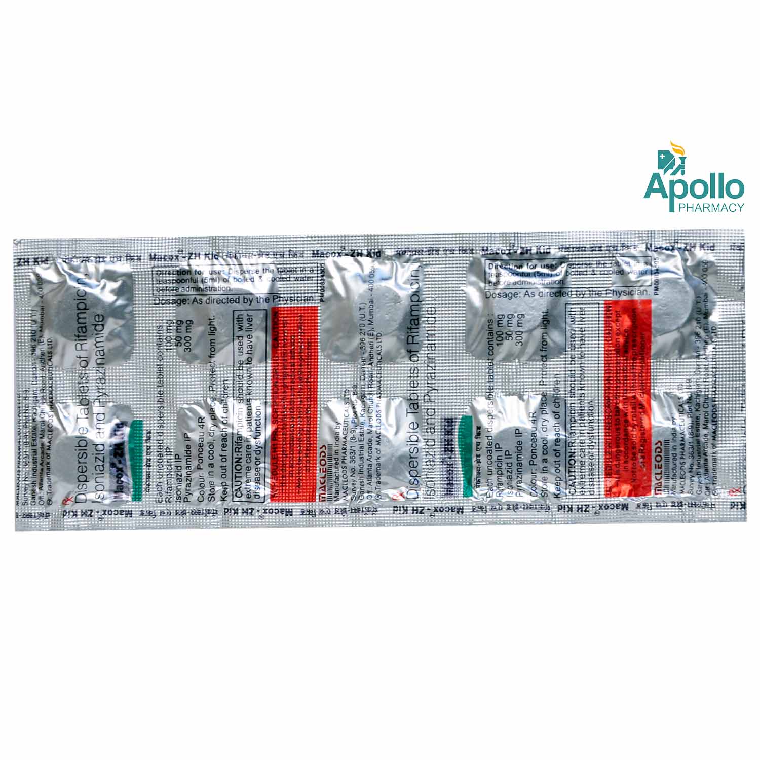 Macox ZH Kid Tablet 10's Price, Uses, Side Effects, Composition ...