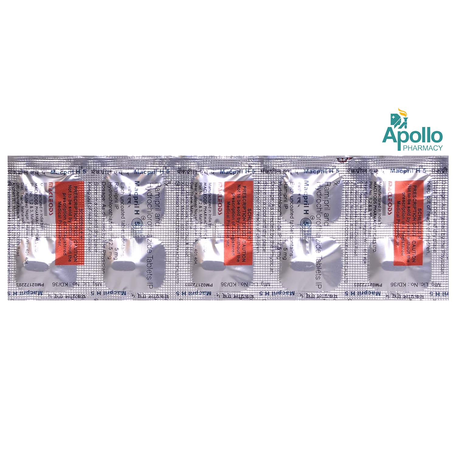 MACPRIL H 5MG TABLET Price, Uses, Side Effects, Composition - Apollo ...