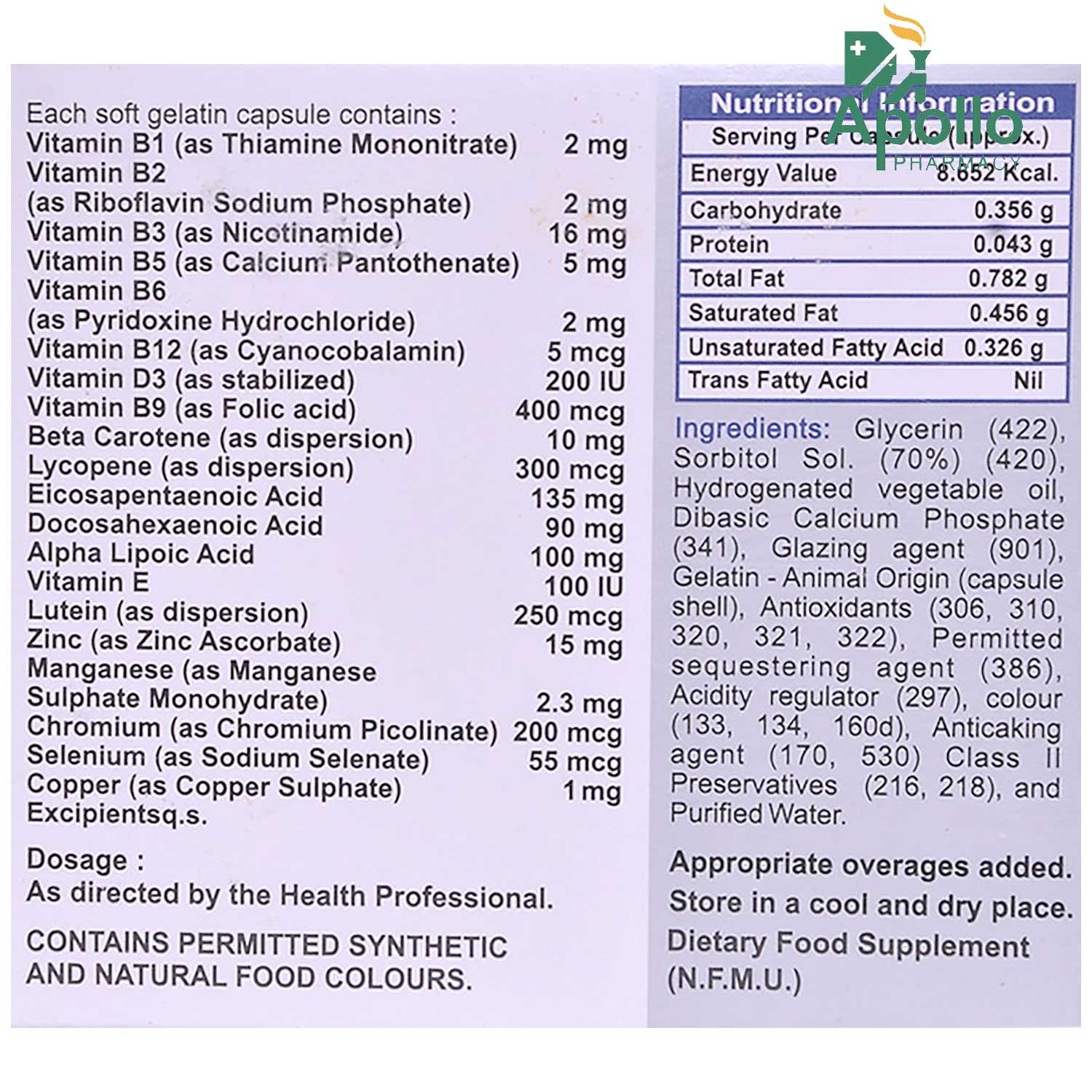 Macfree Capsule 10's Price, Uses, Side Effects, Composition - Apollo ...