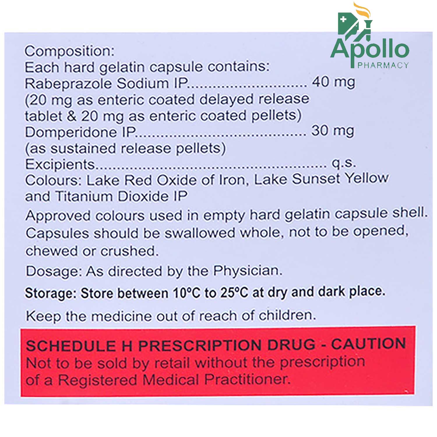 MacRabonik DSR Capsule 10's Price, Uses, Side Effects, Composition ...