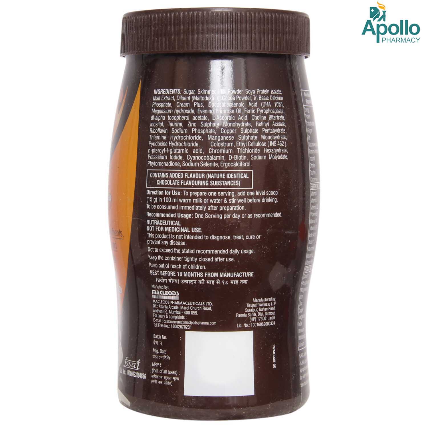 Macprot Choco Powder 200 gm Price, Uses, Side Effects, Composition ...
