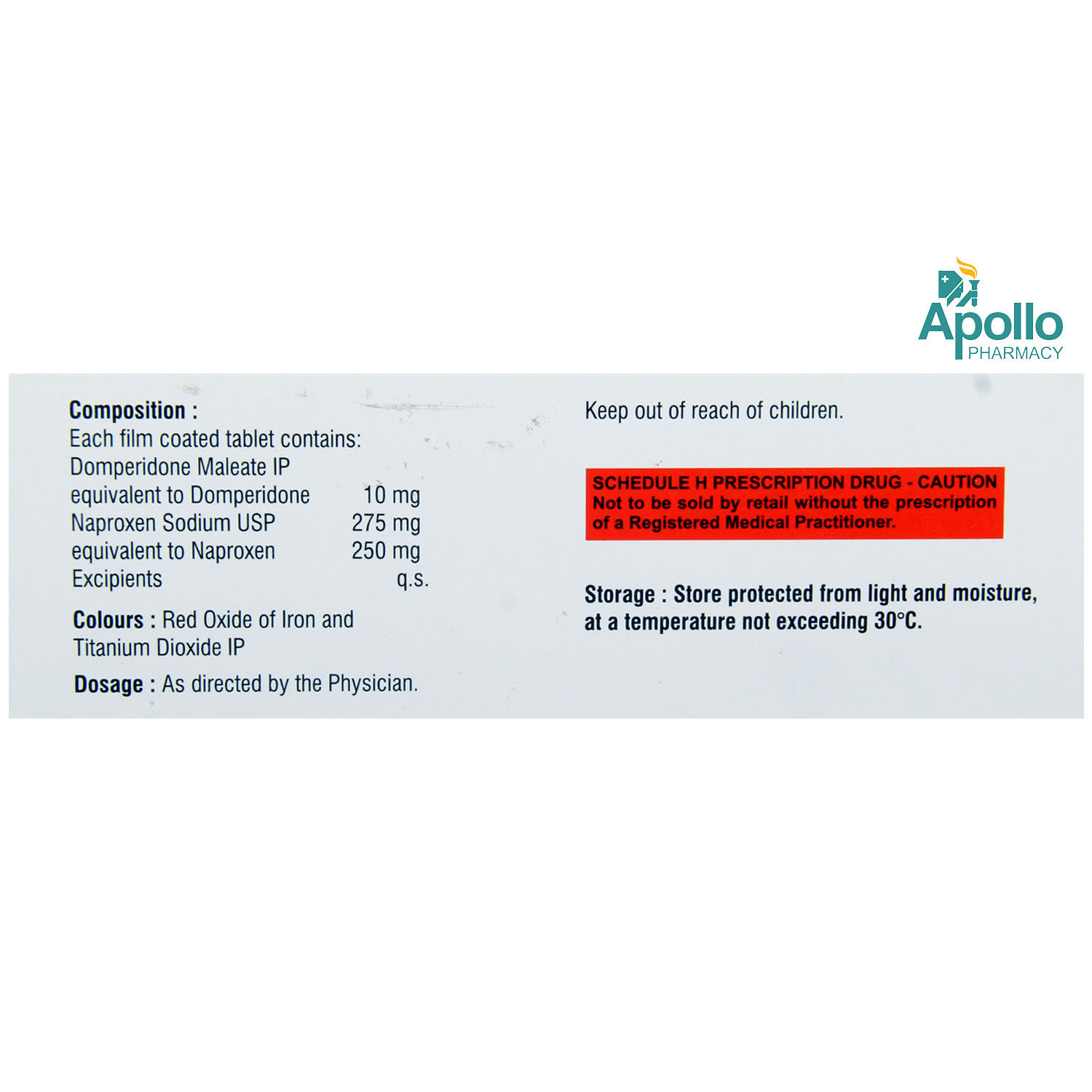 Macprox DP 250 Tablet 10's Price, Uses, Side Effects, Composition ...