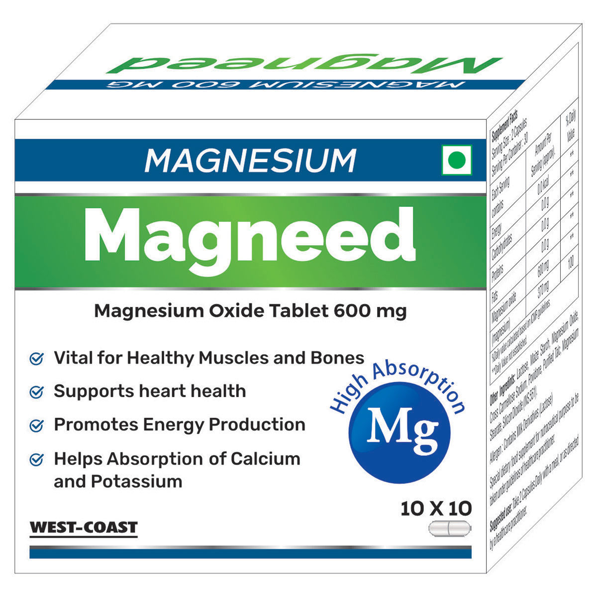 Magneed Tablet | Uses, Side Effects, Price | Apollo Pharmacy