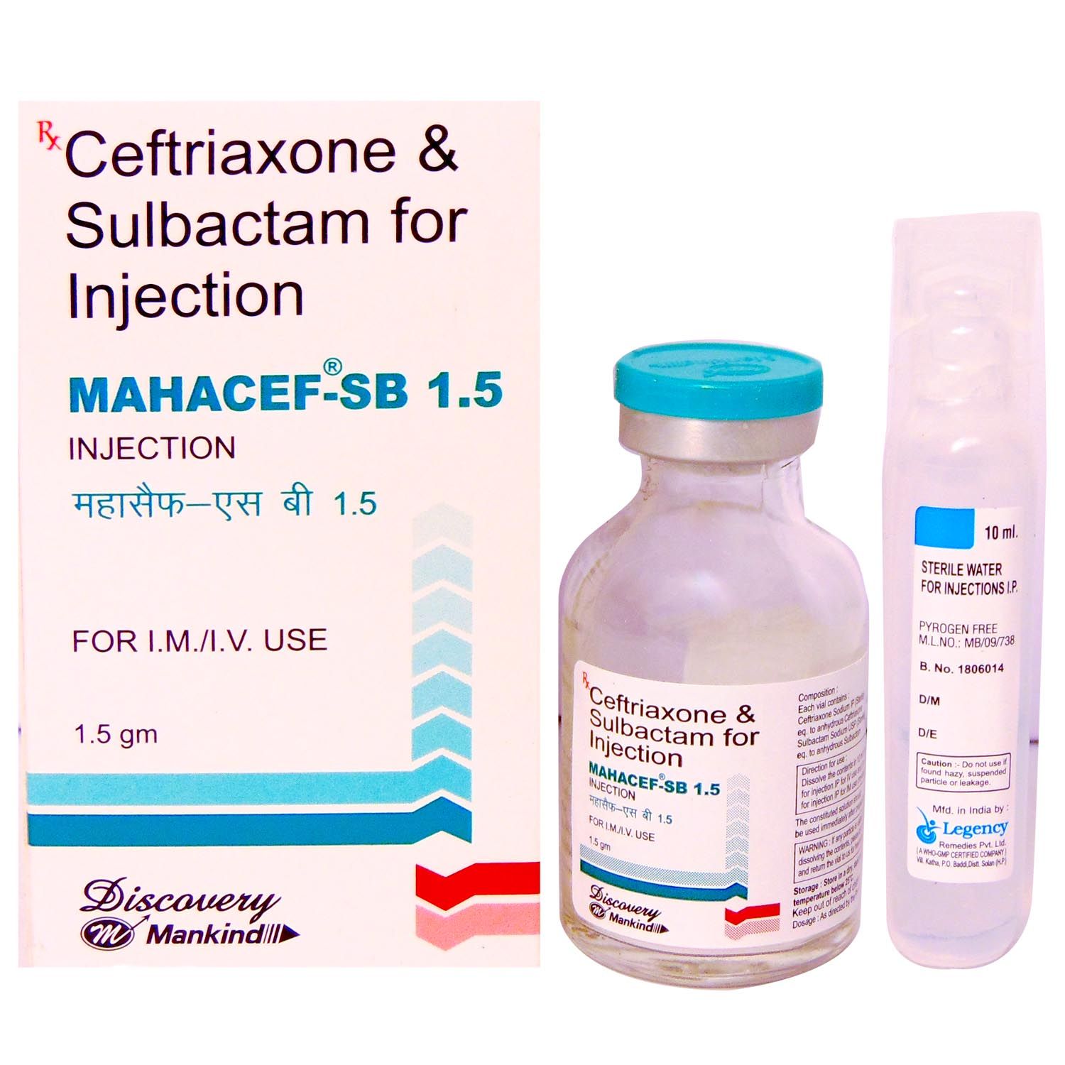 Mahacef SB 1.5gm Injection 1's Price, Uses, Side Effects, Composition ...