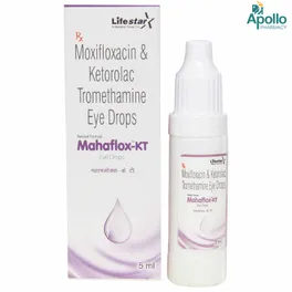 Mahaflox KT Eye Drops 5 ml | Uses, Side Effects, Price | Apollo Pharmacy