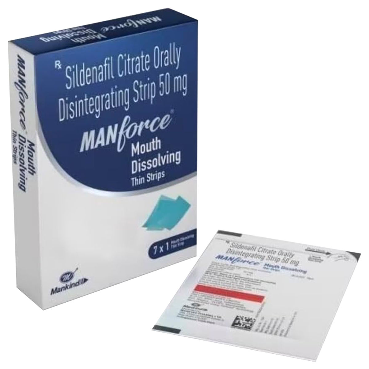 Manforce Mouth Dissolving Thin Strips 7's | Uses, Side Effects, Price ...
