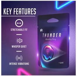 Buy Manforce Epic Thunder Vibrating Ring, 1 Count | 19 Minutes Delivery ...