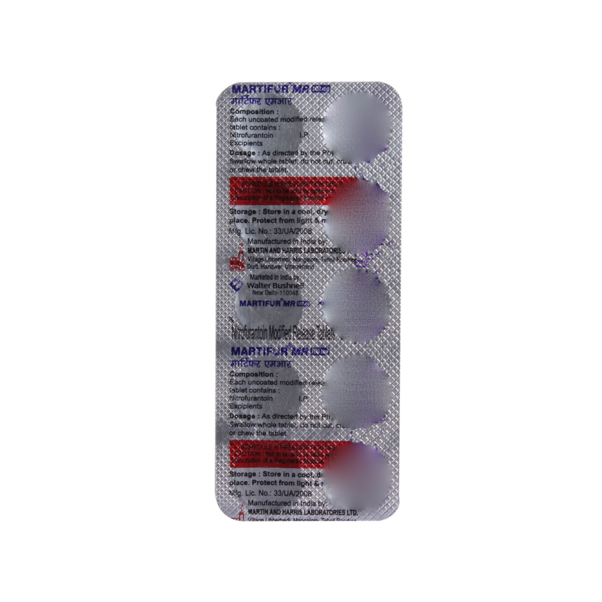 Martifur MR 100 mg Tablet 10's Price, Uses, Side Effects, Composition ...