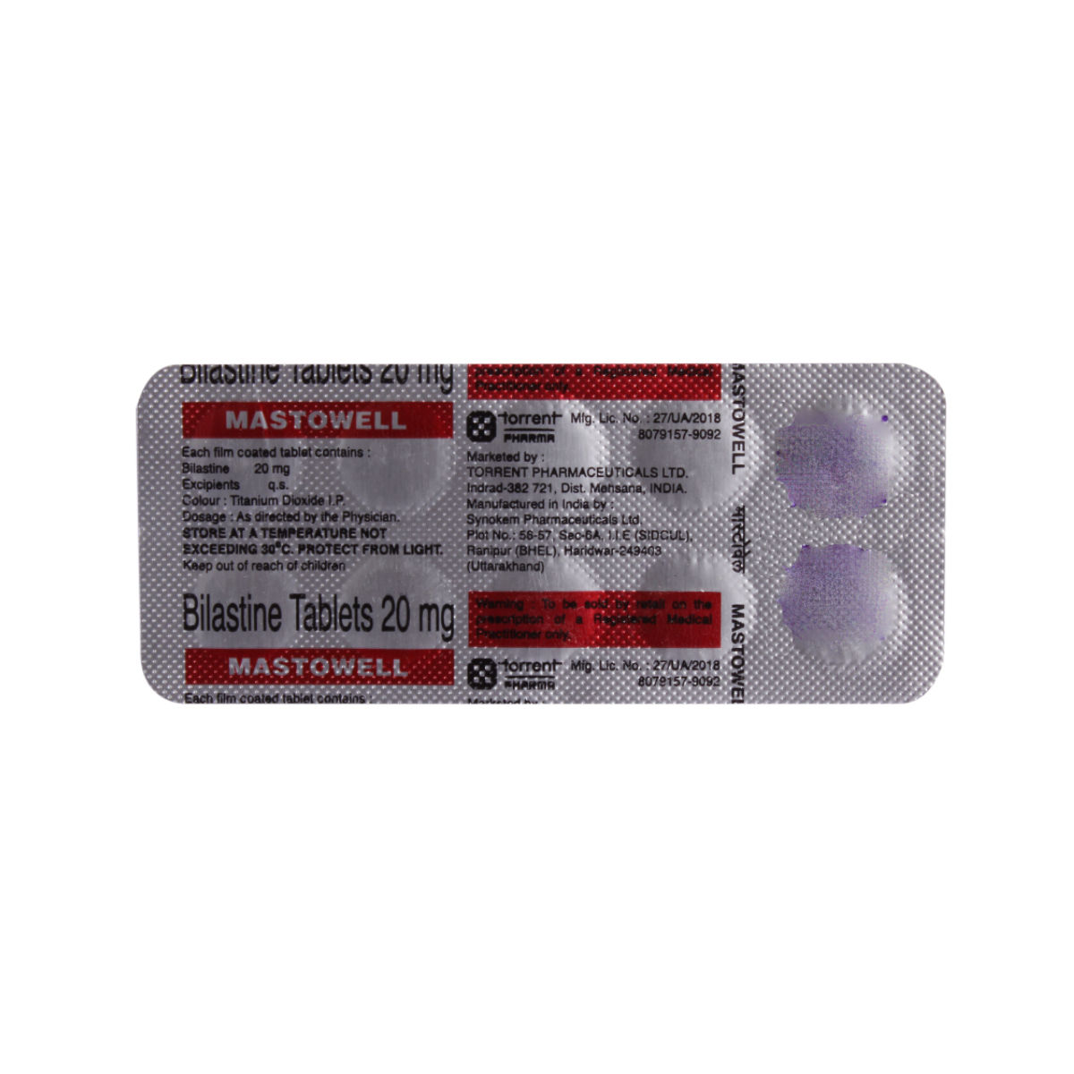 Mastowell 20 mg Tablet 10's Price, Uses, Side Effects, Composition ...