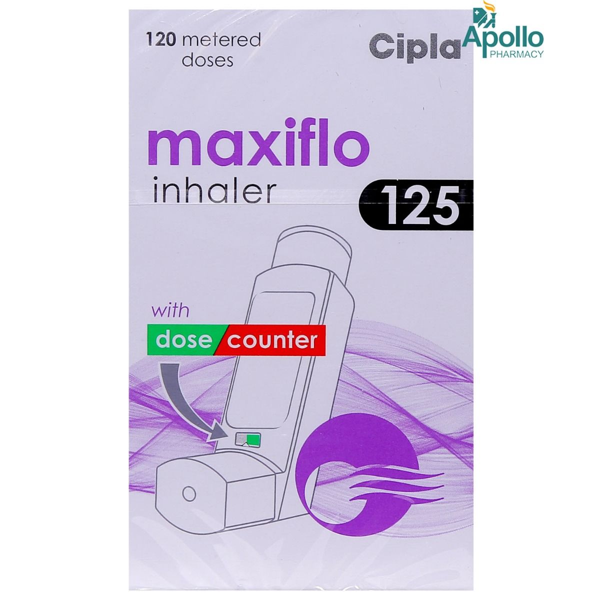 Maxiflo 125 Inhaler 120 mdi Price, Uses, Side Effects, Composition ...