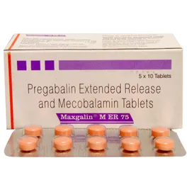 Maxgalin M ER 75 Tablet | Uses, Side Effects, Price | Apollo Pharmacy