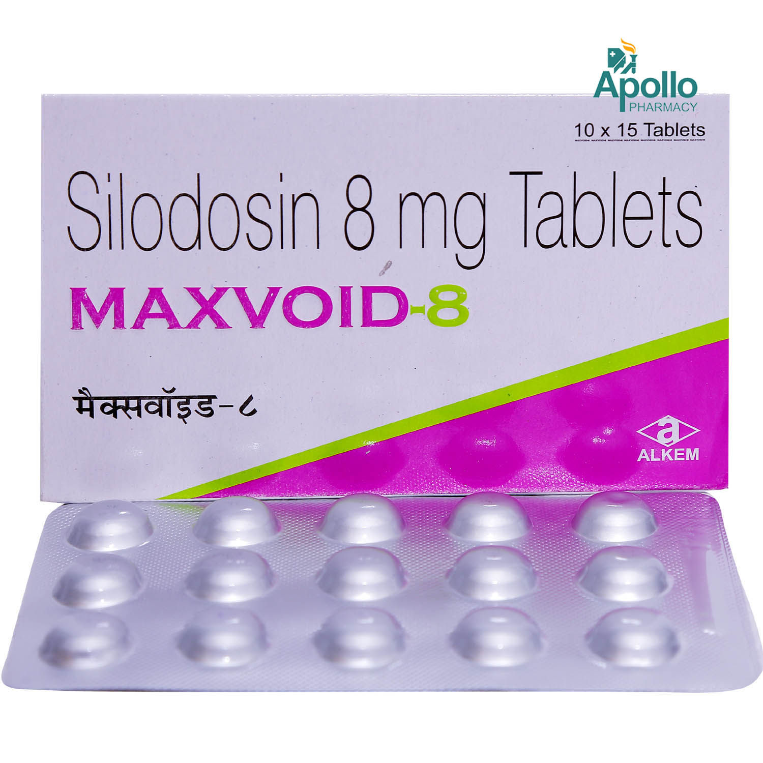 Maxvoid-8 Tablet 15's Price, Uses, Side Effects, Composition - Apollo ...