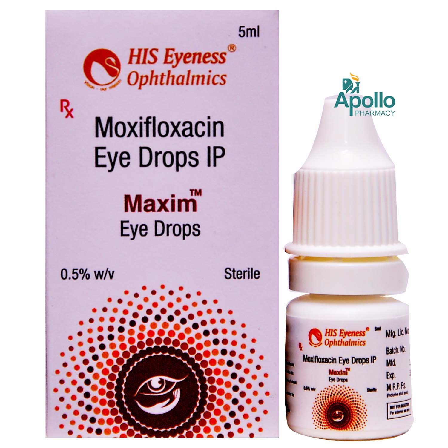 Maxim Eye Drops 5 ml Price, Uses, Side Effects, Composition - Apollo ...