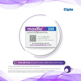 Maxiflo 250 Synchrobreathe Inhaler 120 mdi | Uses, Side Effects, Price ...