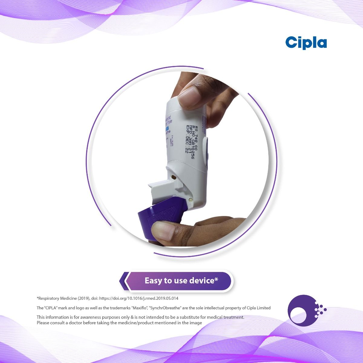 Maxiflo 250 Synchrobreathe Inhaler 120 mdi Price, Uses, Side Effects ...