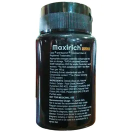 Buy Maxirich Gold, 30 Capsules | 19 Minutes Delivery | Apollo Pharmacy