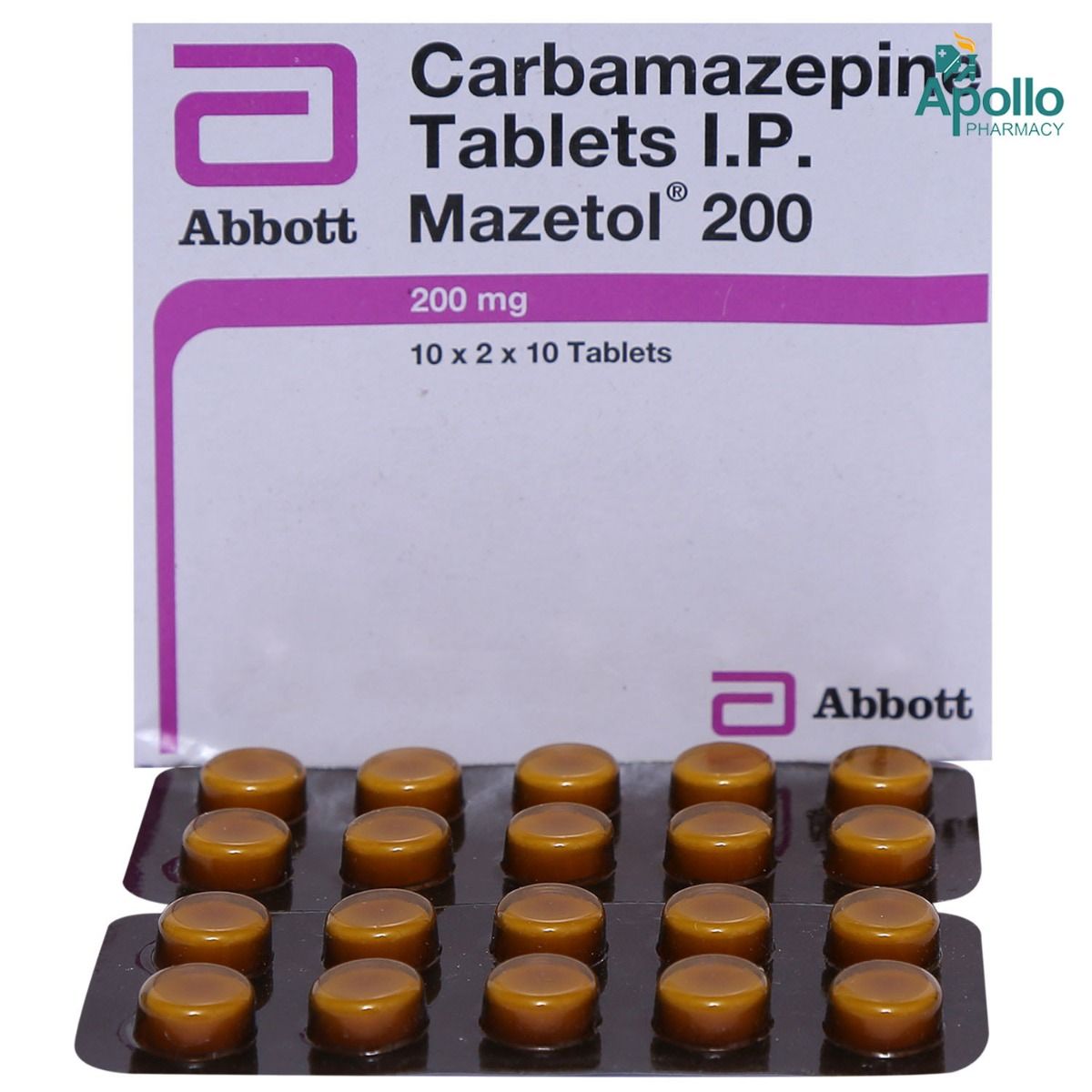 Mazetol 200 Tablet 10's Price, Uses, Side Effects, Composition - Apollo ...