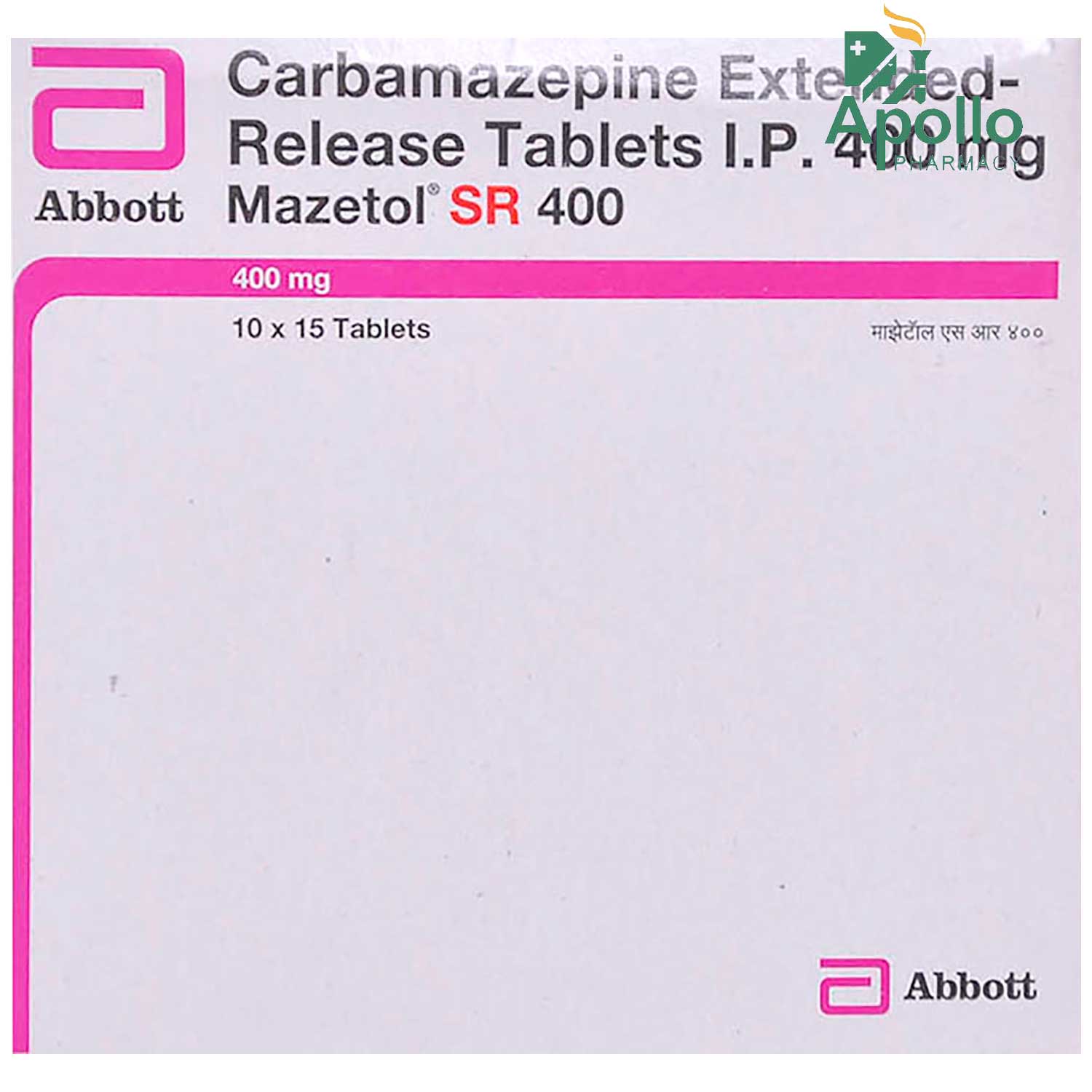 Mazetol SR 400 Tablet | Uses, Side Effects, Price | Apollo Pharmacy