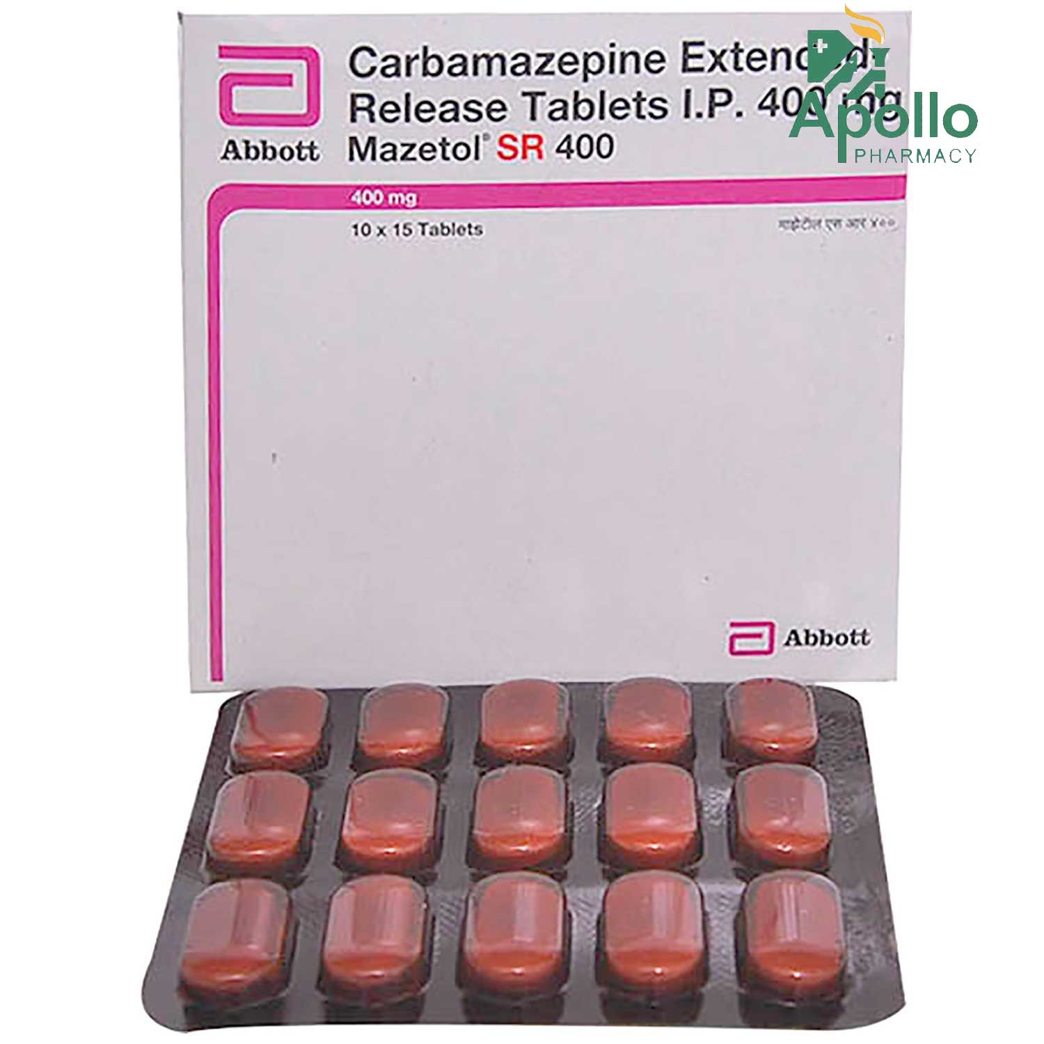 Mazetol SR 400 Tablet 15's Price, Uses, Side Effects, Composition ...