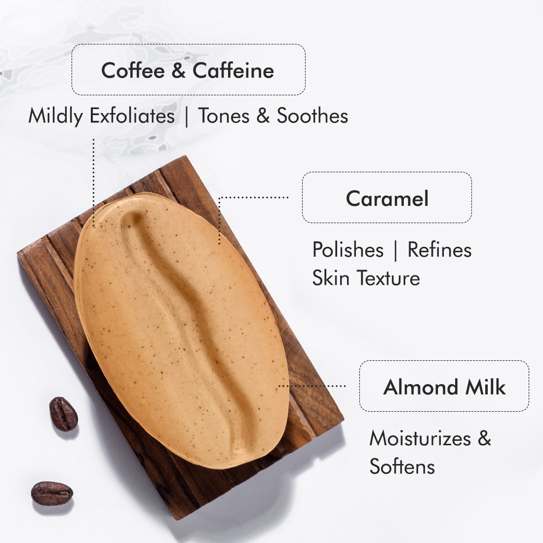 Mcaffeine Exfoliating Coffee Bathing Soap, 75 gm Price, Uses, Side ...