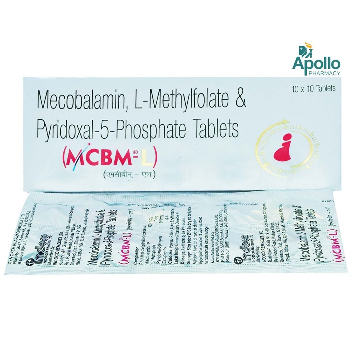 Mcbm-L Tablet 10's Price, Uses, Side Effects, Composition - Apollo Pharmacy