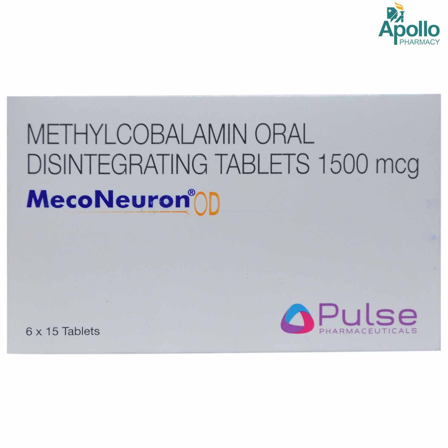 Meconeuron Od 1500mg Tablet | Uses, Side Effects, Price | Apollo Pharmacy